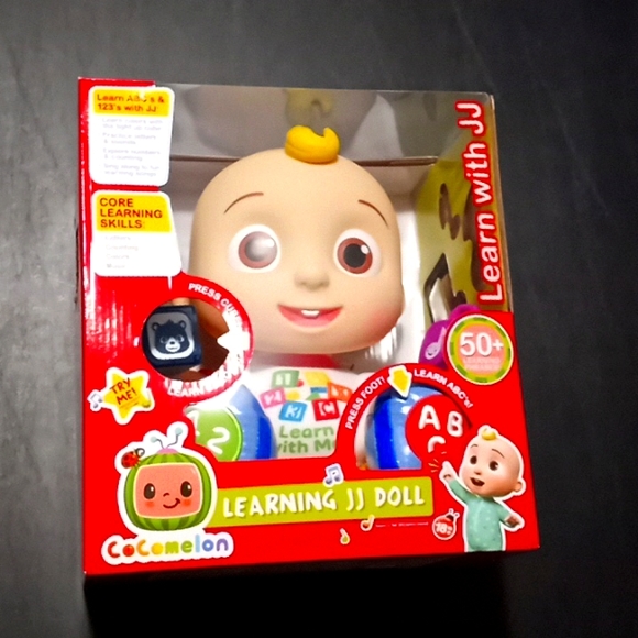 CoComelon | Toys | Cocomelon Interactive Learning Jj Doll Lights Sounds Music Just Play | Poshmark